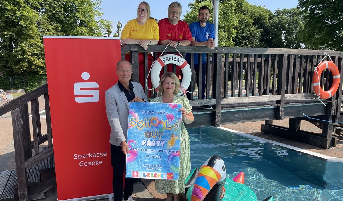 School´s Out Party im Geseker Freibad: Stadt Geseke